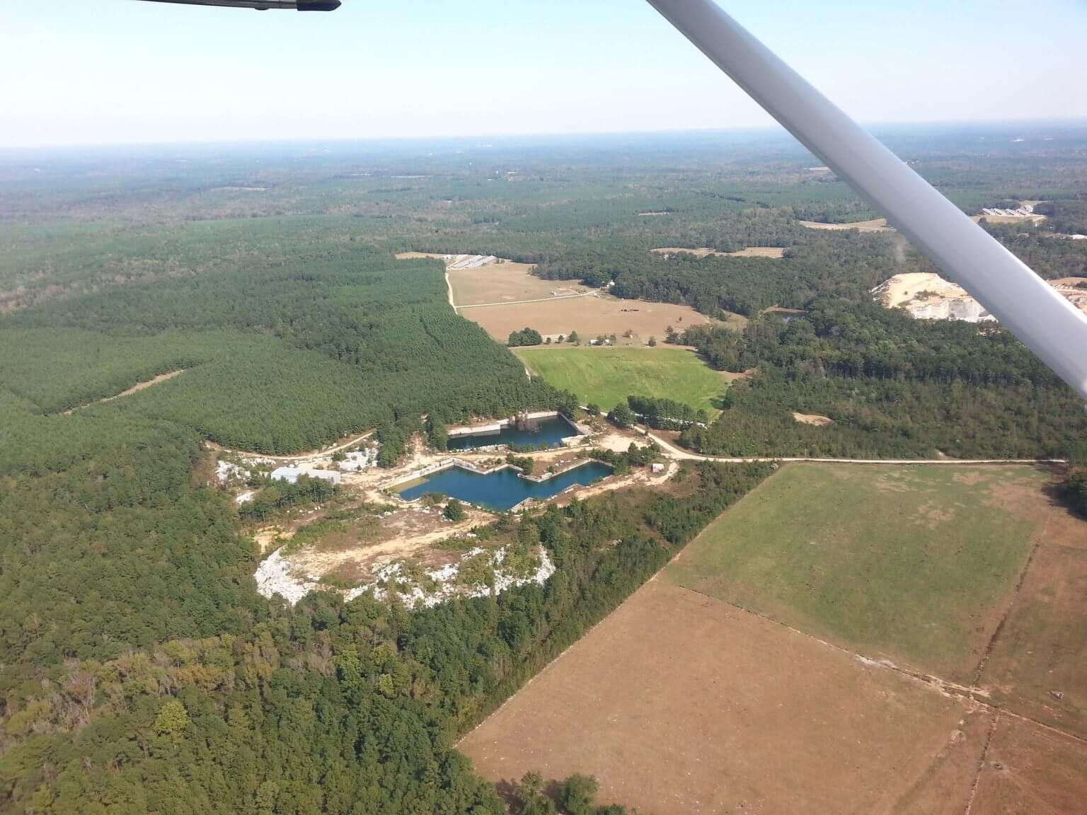 A Flying Tour of Metro Athens in a Single Engine Plane