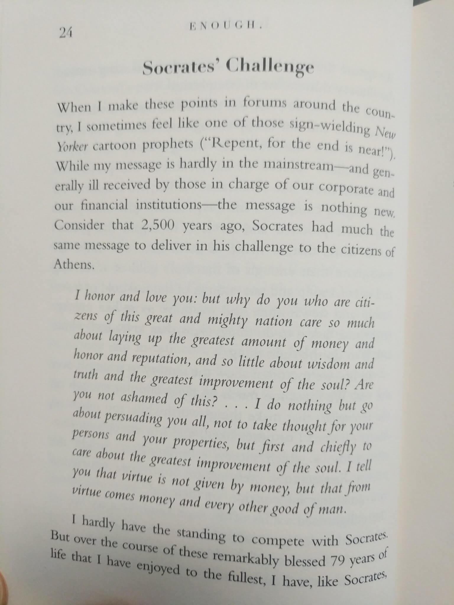 Enough by John Bogle Book Review