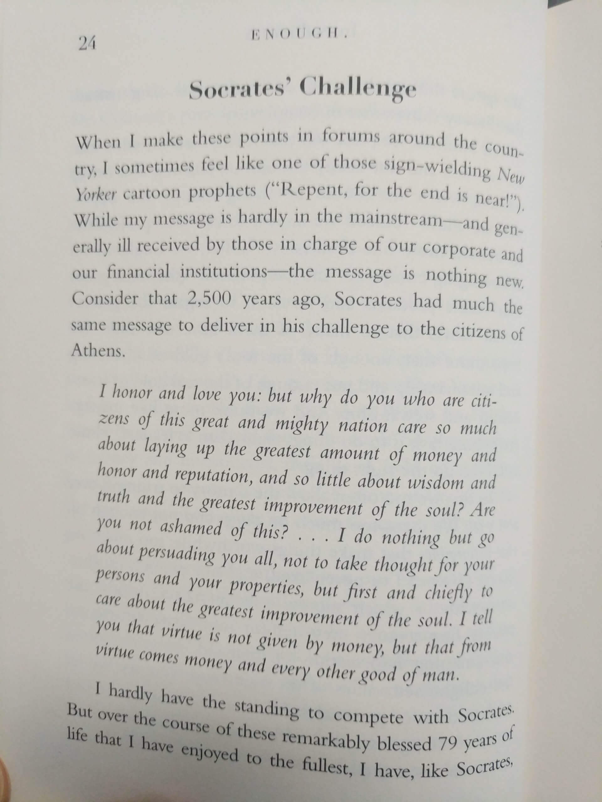 Enough by John Bogle Book Review